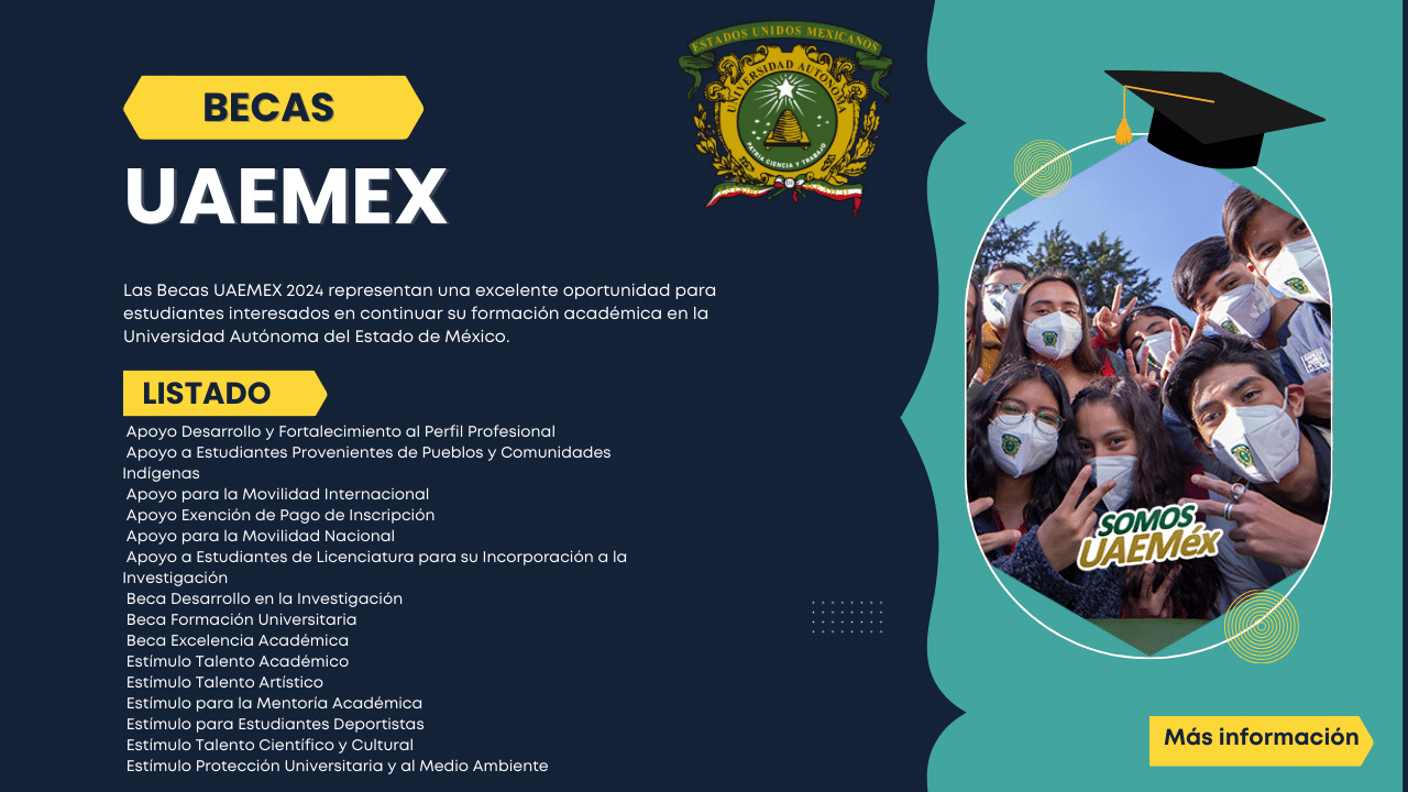 DESCUBRE las BECAS UAEMEX - Oportunidades ÚNICAS