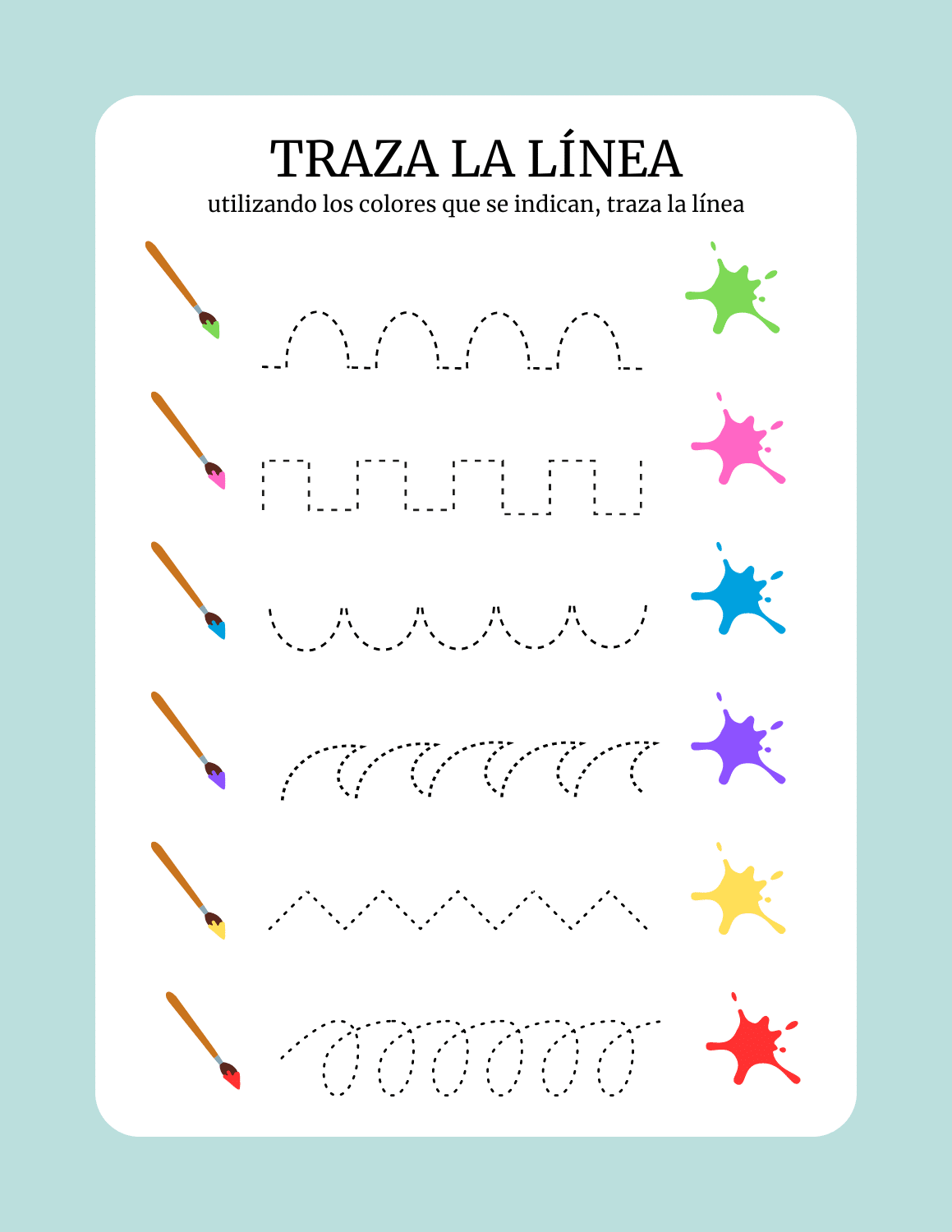 TRAZOS Para PREESCOLAR - Guía DIVERTIDA y EDUCATIVA